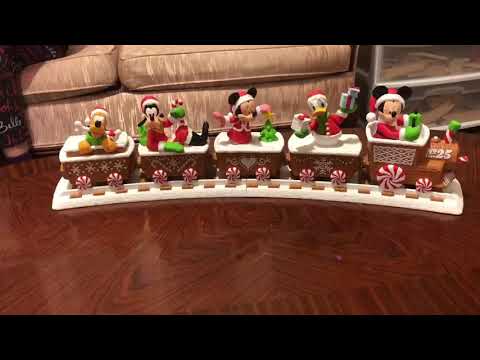 Hallmark Disney Christmas Train - YouTube