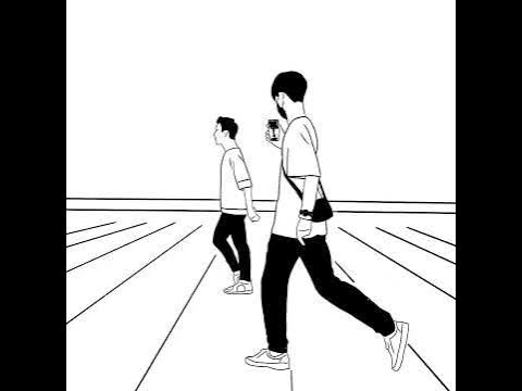 Moonwalk (animation). Лунная походка (анимация). - YouTube