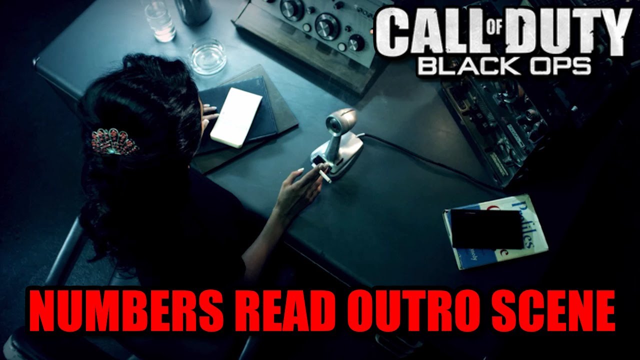 Call of Duty: Black Ops 1 (2010) - Full Outro Secret Cutscene Numbers ...