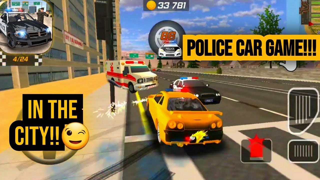 In the city Police Car Driving Simulator – Police Car Chase Game ...