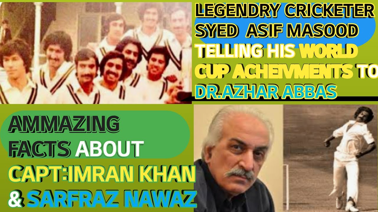 LEARN & EARN ONLINE with Dr.Azhar abbas|CRICKET LEGEND ASIF MASOOD ...