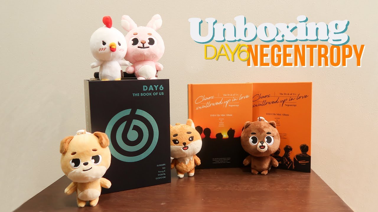 「UNBOXING」 DAY6 - Negentropy & The Book of Us Special Package Box - YouTube