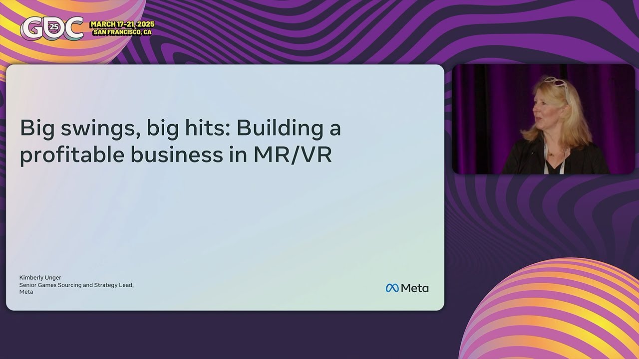 Big Swings, Big Hits: Building a Profitable Business in VR/MR - YouTube