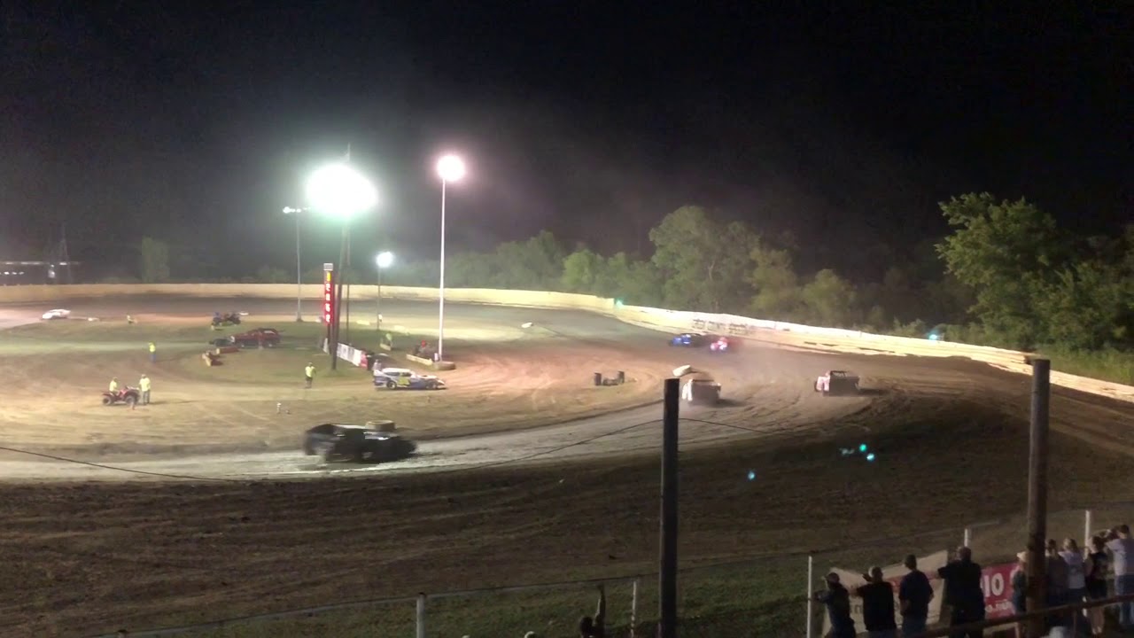 Creek County Speedway 6/13/20 - YouTube