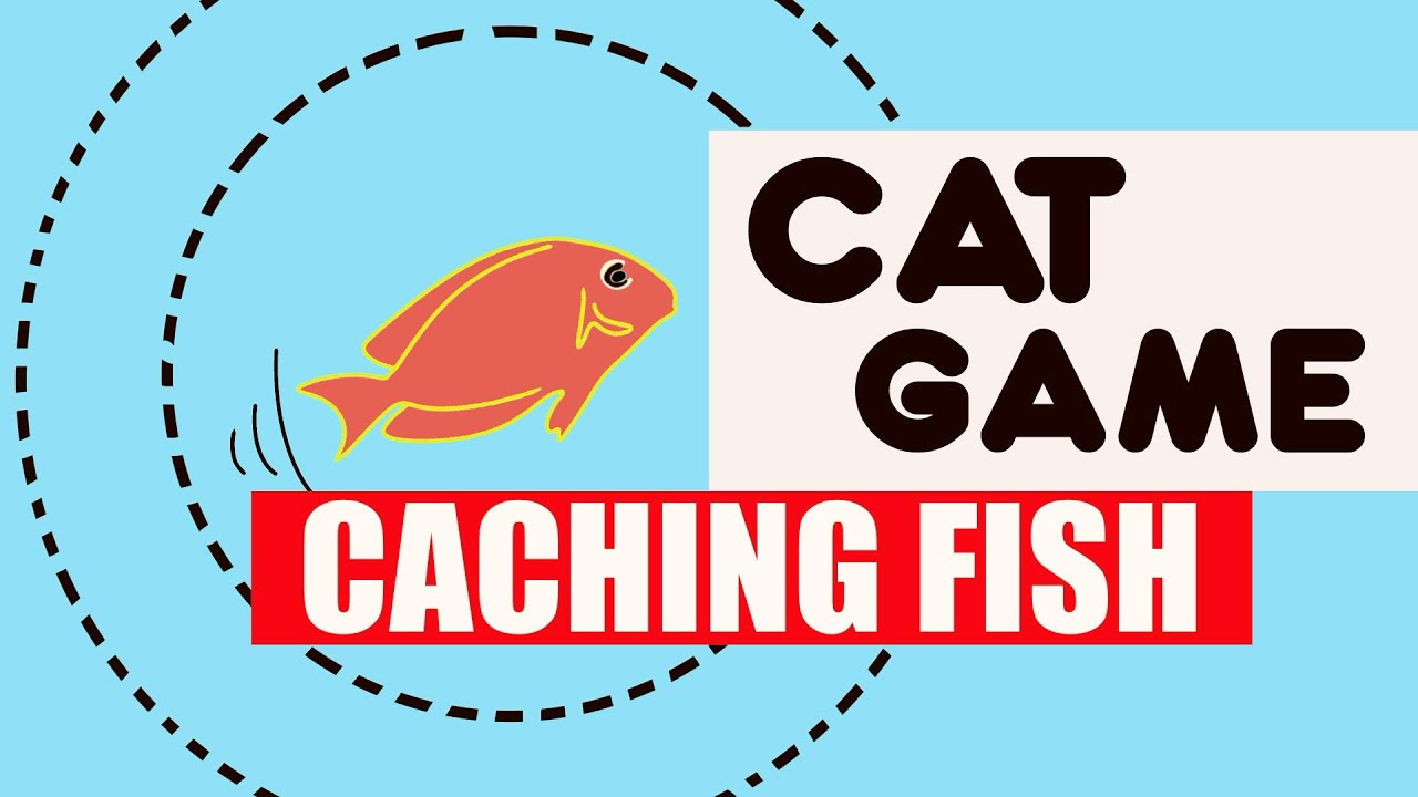 CAT GAME - CATCHING FISH (ENTERTAINMENT VIDEOS FOR CATS - YouTube