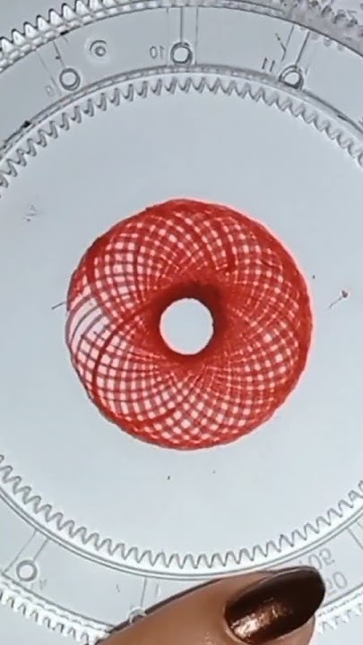 Basic Spirography For Beginners 🌀 #shortsfeed #spirograph #trending # ...