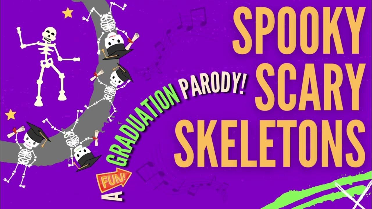 Graduation Parody "Spooky Scary Skeletons" - YouTube
