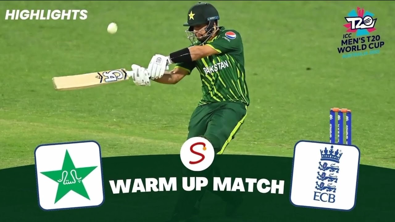 Pakistan vs England Wt20 Warm Up Match 2022 Full Highlights | Pak vs ...