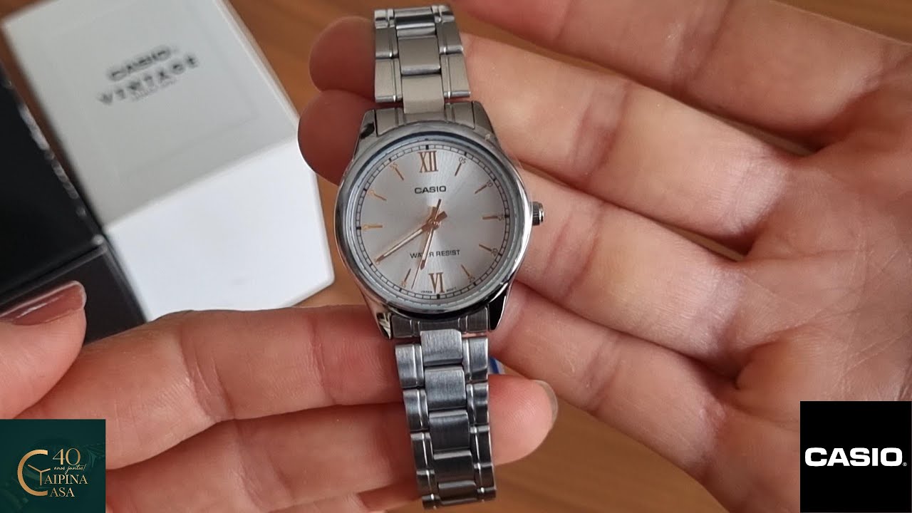 Casio LTP-V005D-7B2 - YouTube