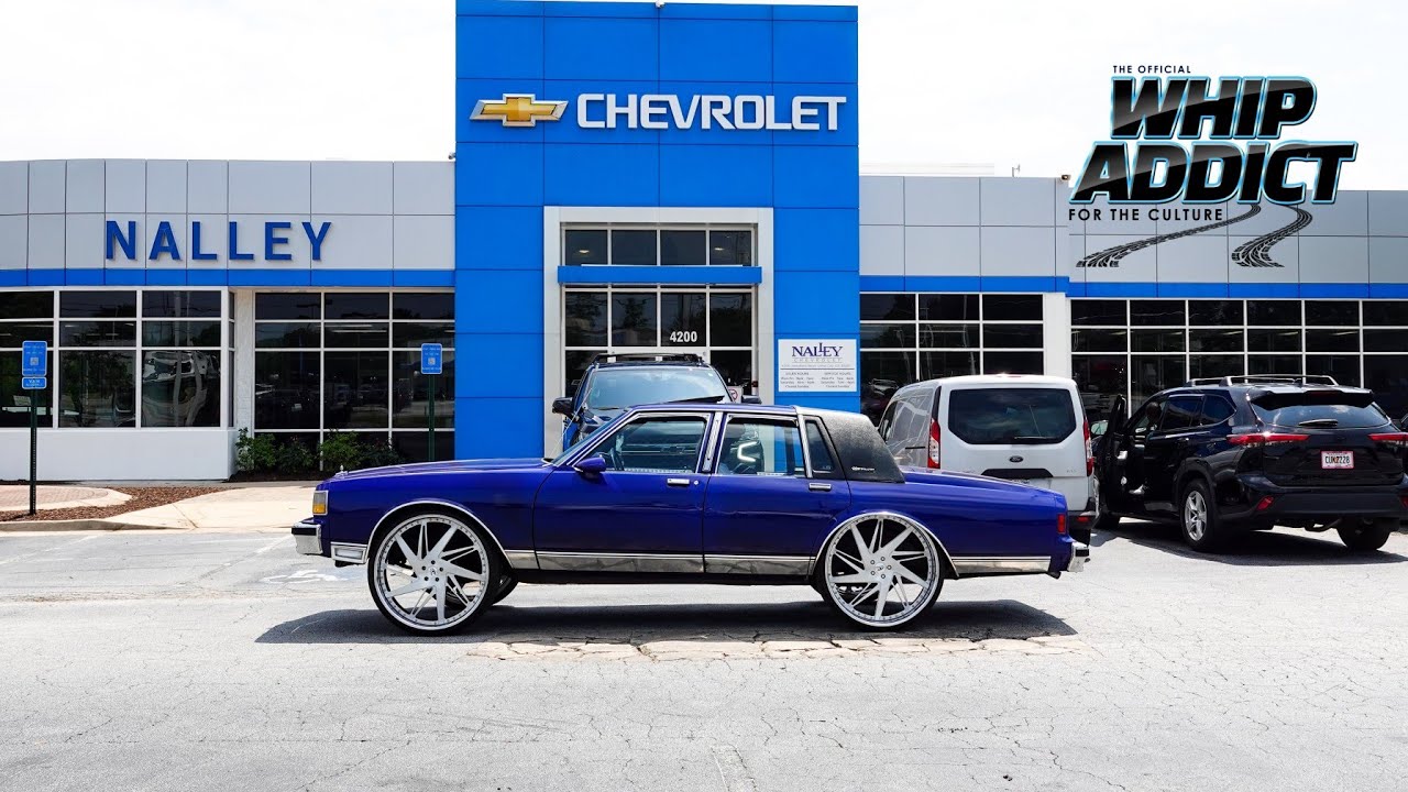 88' Chevy Caprice LS Brougham wih OG NAVY LEATHER Interior, Amani ...