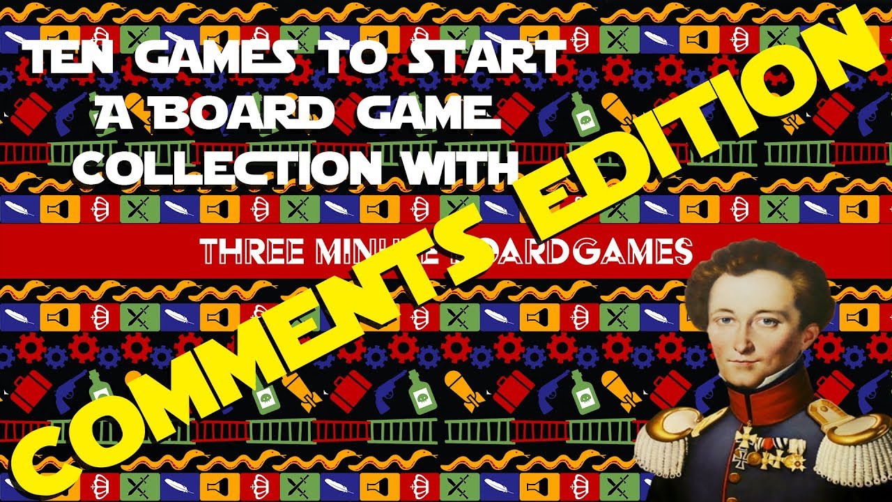 10 more games to start a collection with - Comments edition - YouTube