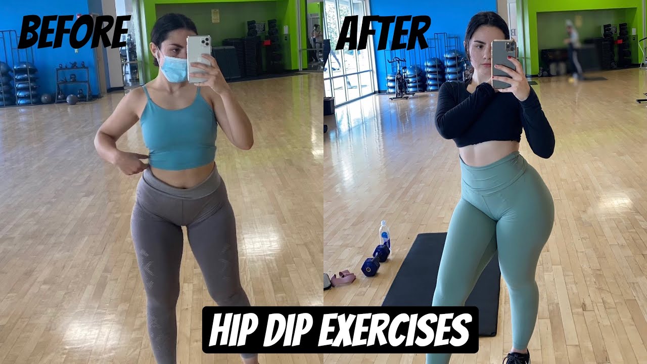 HOW TO GET WIDER HIPS || GET RID OF HIP DIPS - YouTube