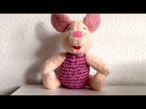 Piglet singing laughing - YouTube