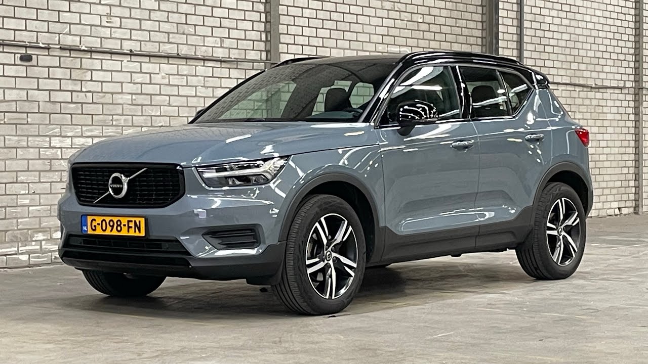 Volvo XC40 T3 163PK R-Design | Thunder Grey metallic - YouTube