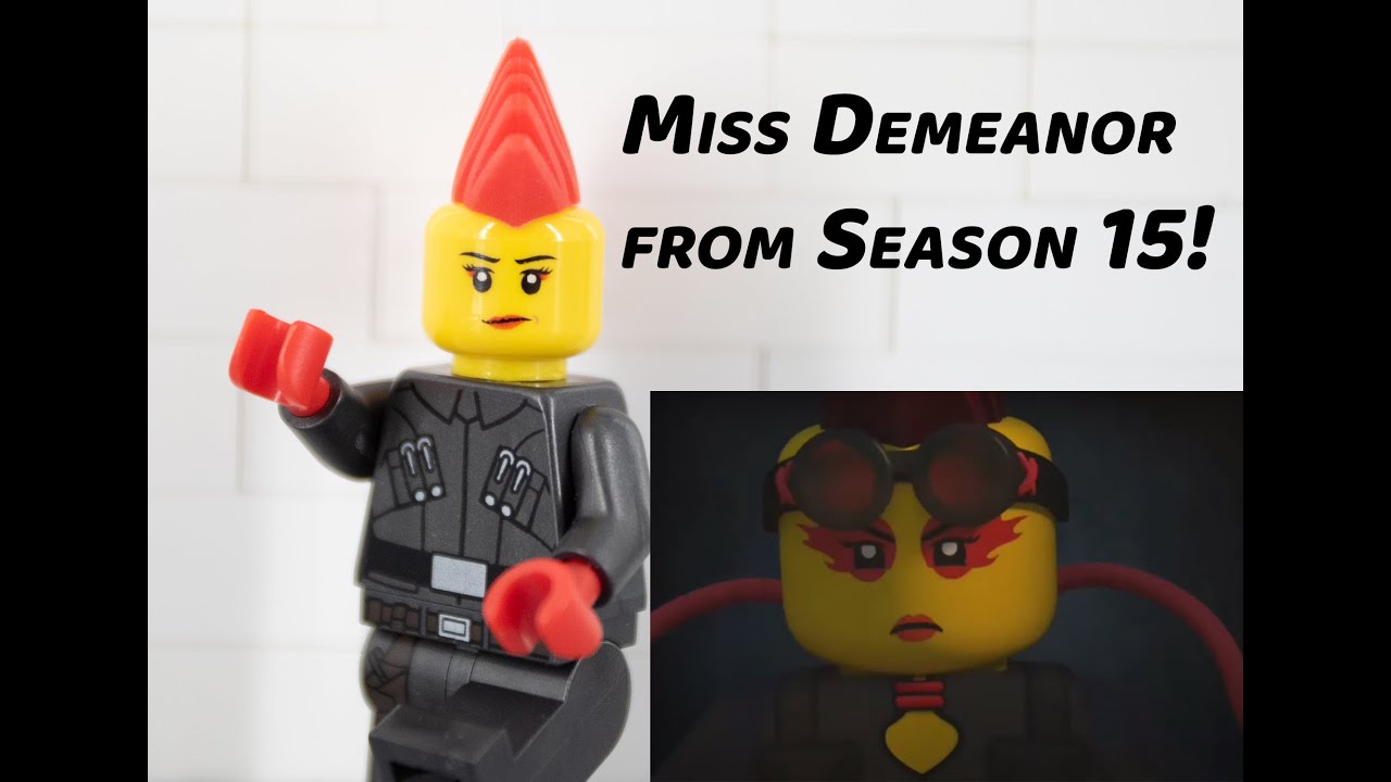 Custom Miss Demeanor from Season 15 (Seabound) of Lego Ninjago (Ninjago ...