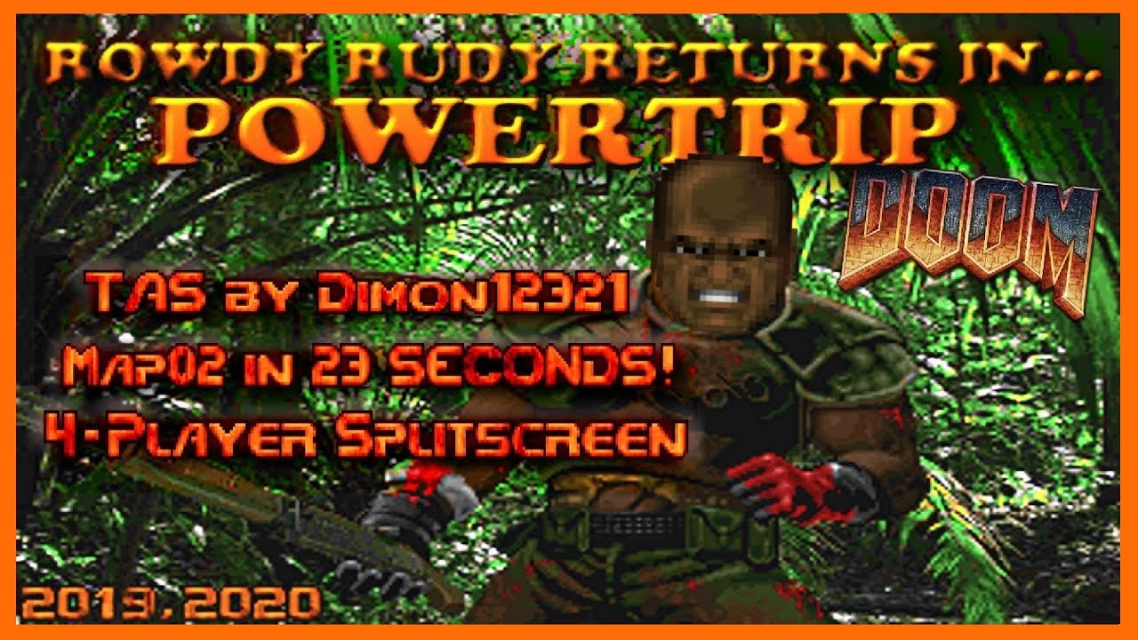 Rowdy Rudy II - ULTRA-FAST Map02 TAS, 23 seconds! (Splitscreen Co-op ...