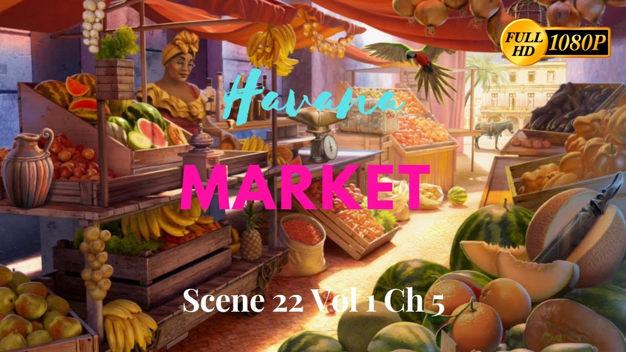 June's Journey Scene 22 Vol 1 Ch 5 Havana Market *Full Mastered Scene ...