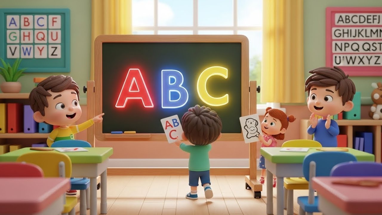 ABC Adventure Time 🔤🌈 | Fun Alphabet Learning for Kids & Toddlers - YouTube