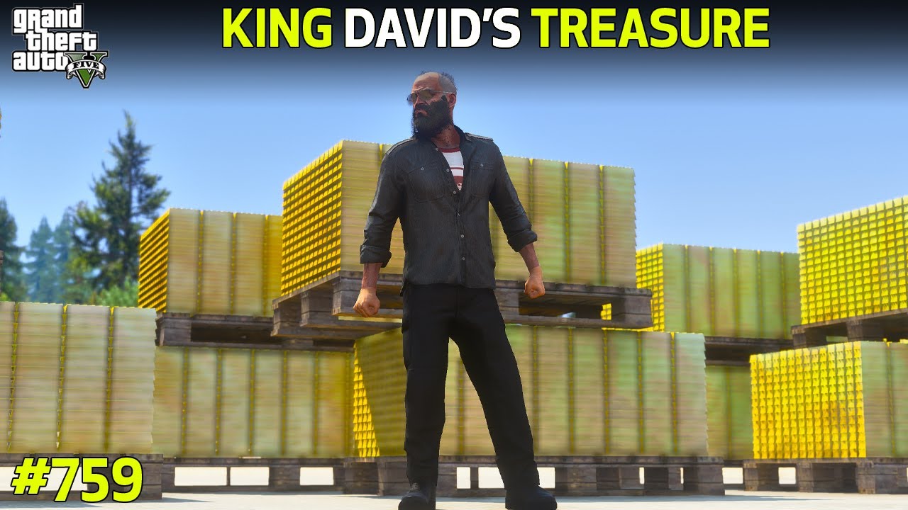 GTA 5 : FOUND TREASURE OF KING DAVID | GTA 5 GAMEPLAY #759 - YouTube