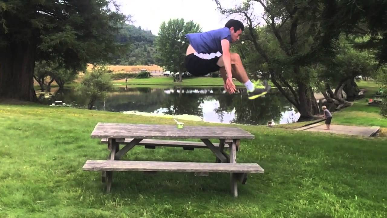 Jumping Over Tables - YouTube