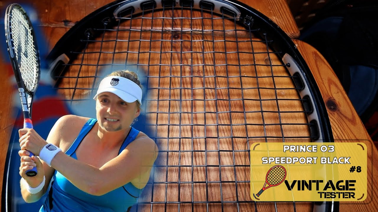 Prince O3 Speedport Black - VINTAGE Racket Review #8 - YouTube