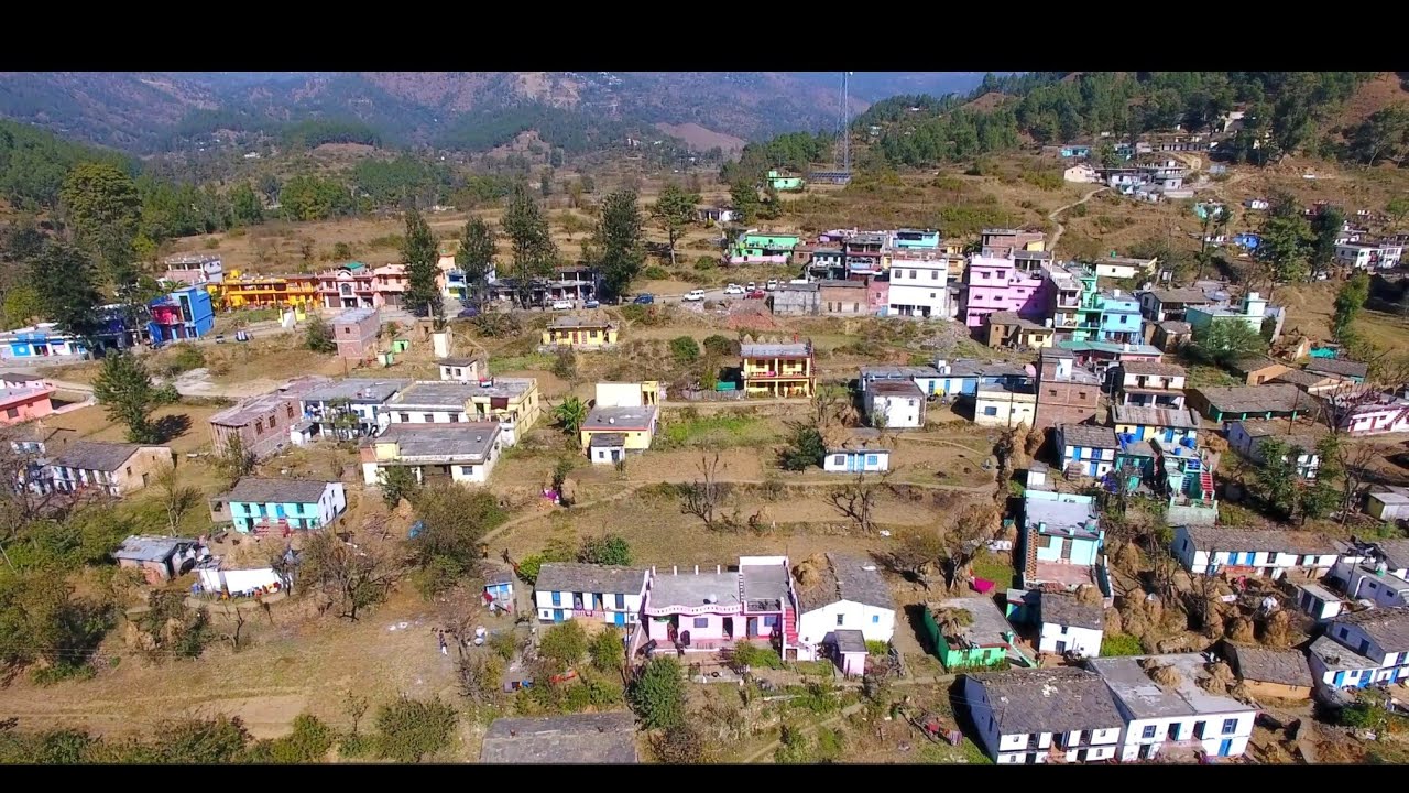 JALALI ALMORA UTTRAKHAND || Mera Mulak Chal || DRONE VIEW OF JALALI ...