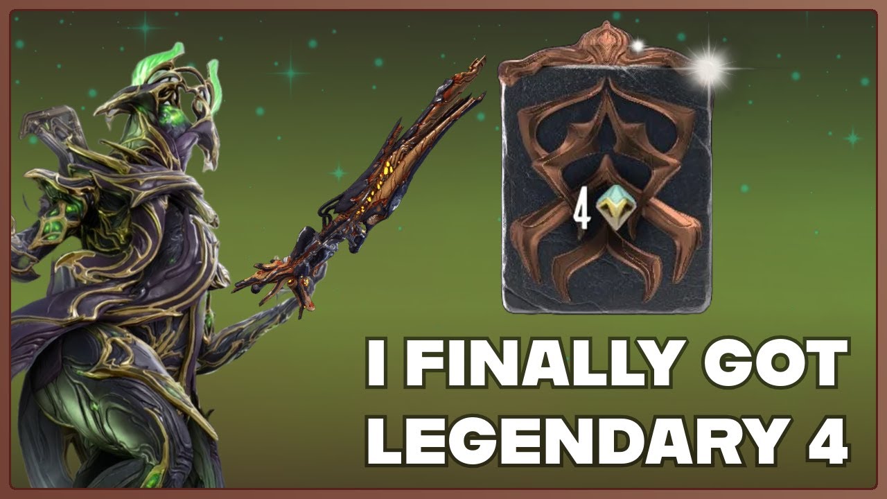 WARFRAME - LEGENDARY RANK 4 TEST! - YouTube