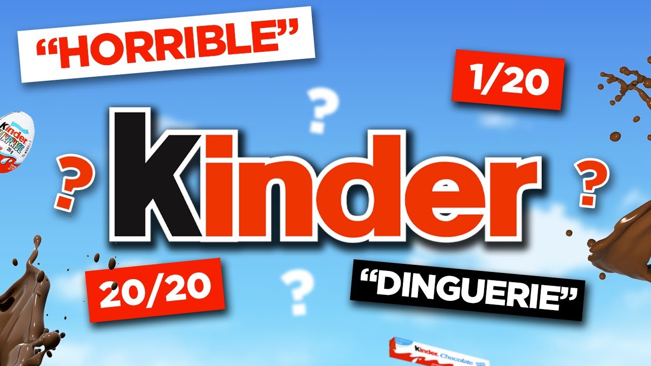 Quel est votre Kinder préféré ? (avis outrageux attention) - YouTube