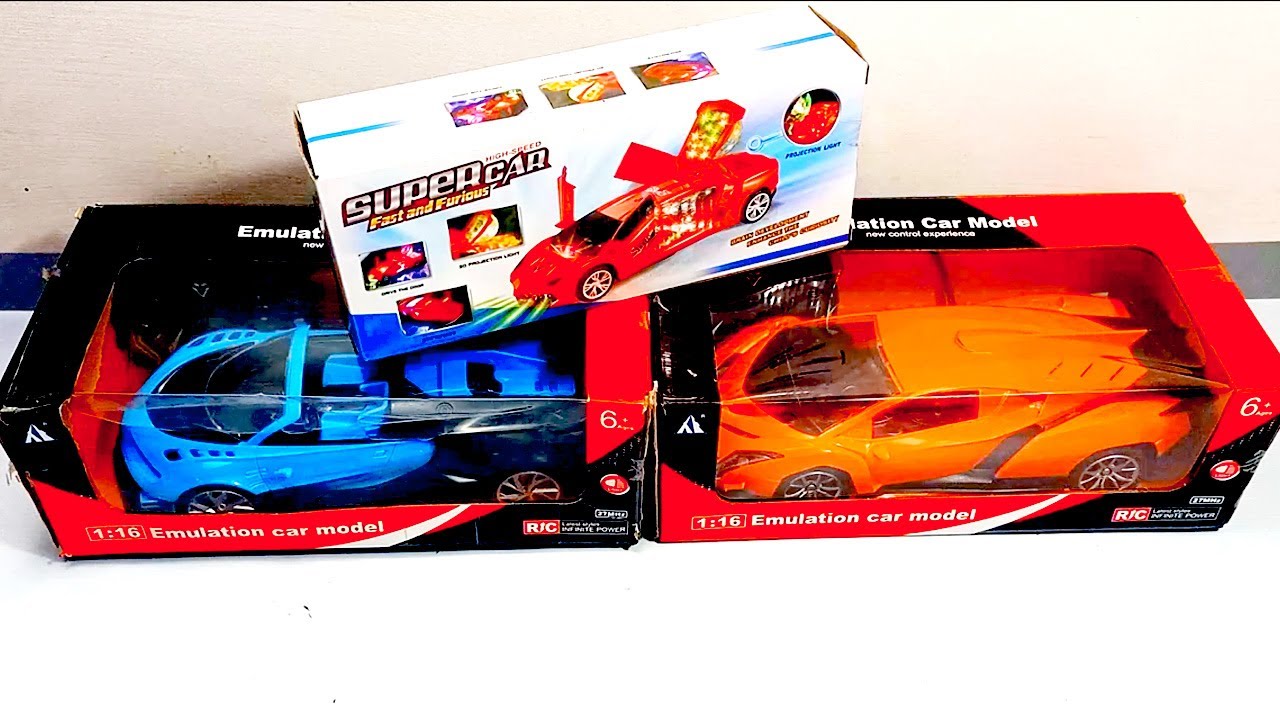 Unboxing RC remote control cars - YouTube