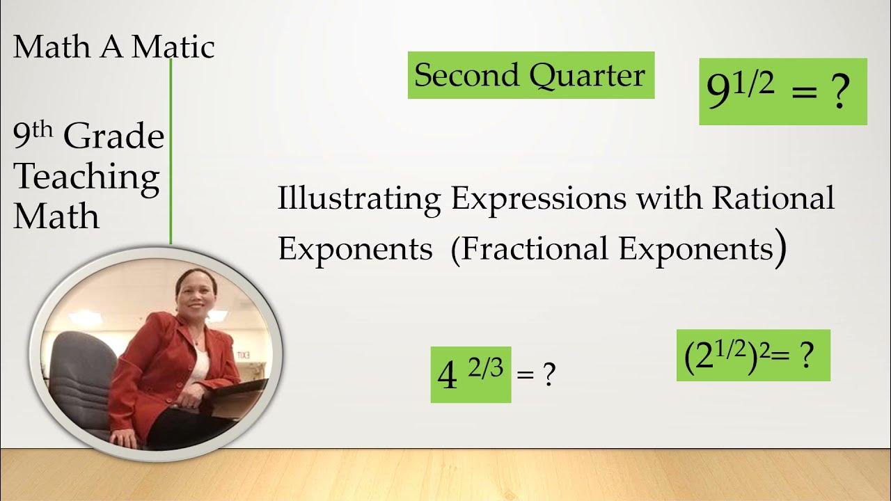 Illustrating Expressions with Rational Exponents - YouTube