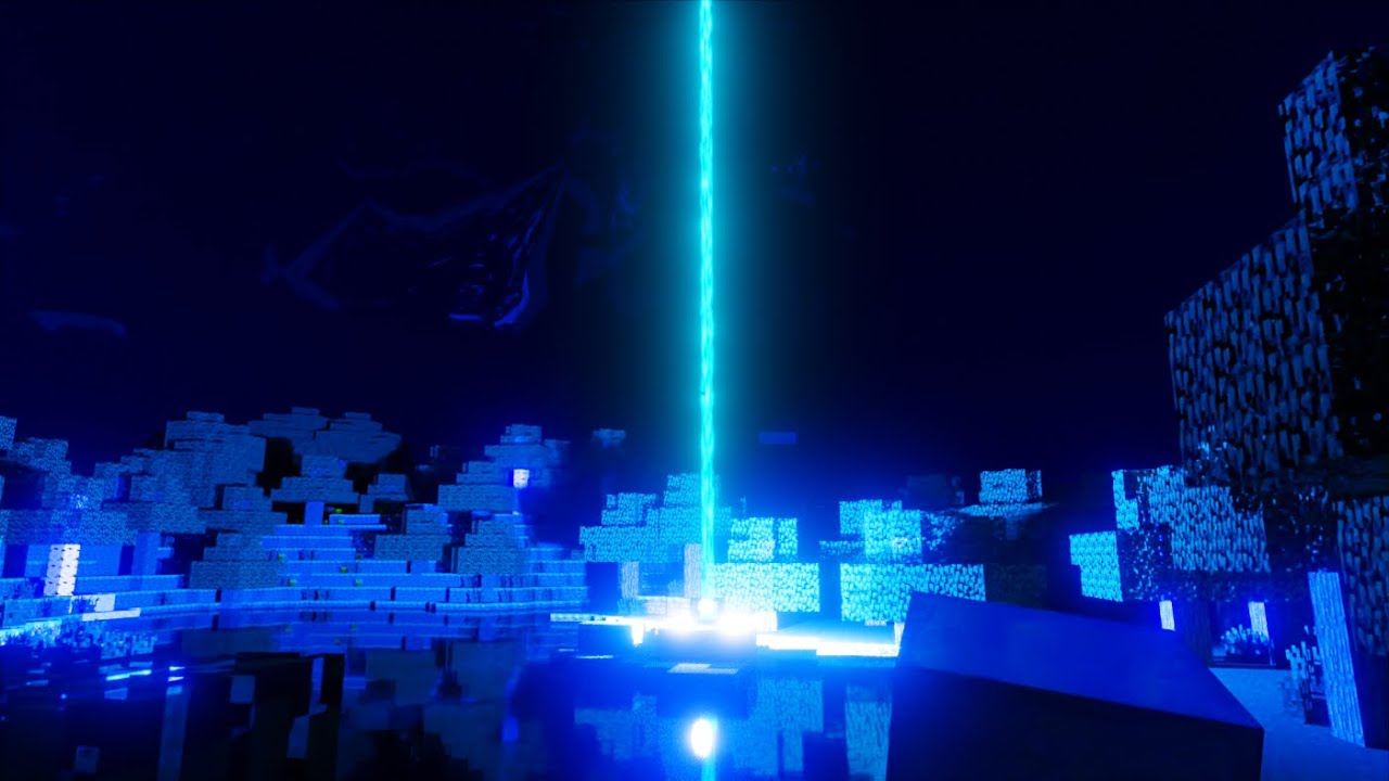 Realistic Beacon in Minecraft - YouTube