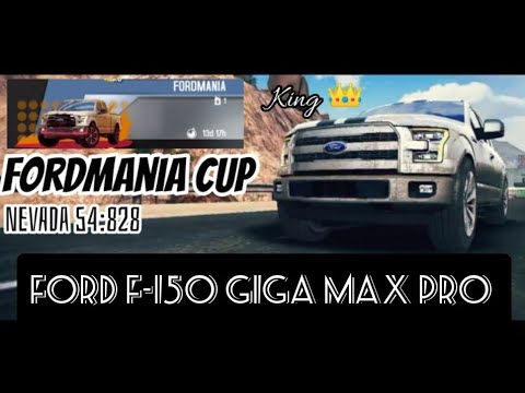 Asphalt 8 | Fordmania cup | Ford F 150 Giga Max pro | Nevada 54:828 ...