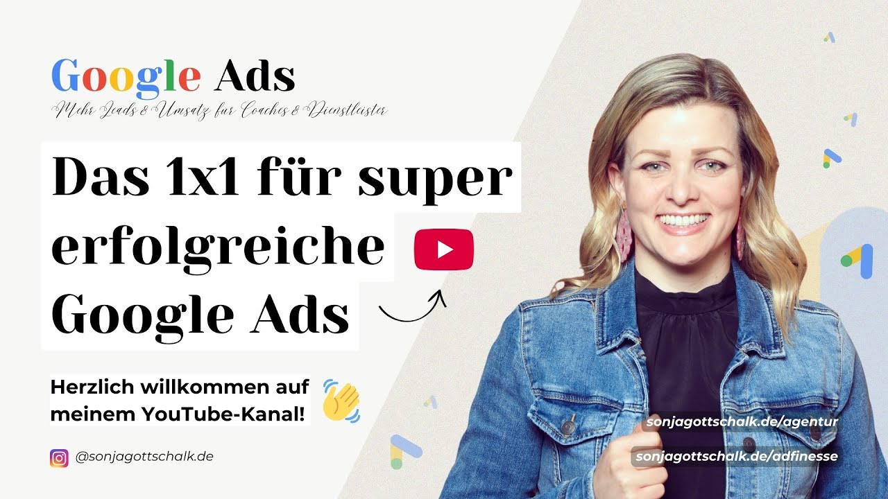 Das 1x1 für erfolgreiche Google Ads - Herzlich willkommen auf meinem ...