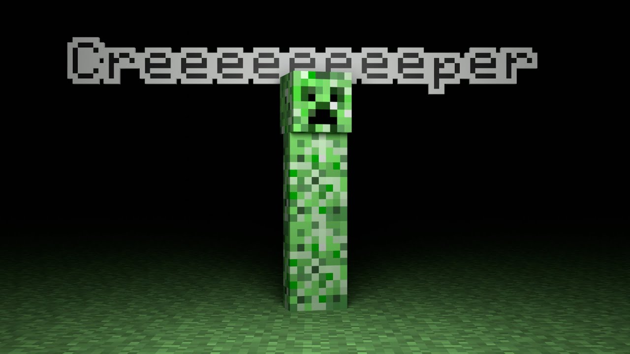 The various types of Creepers in minecraft - YouTube