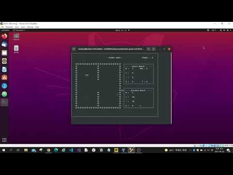 c++ snake game with ncurses - YouTube