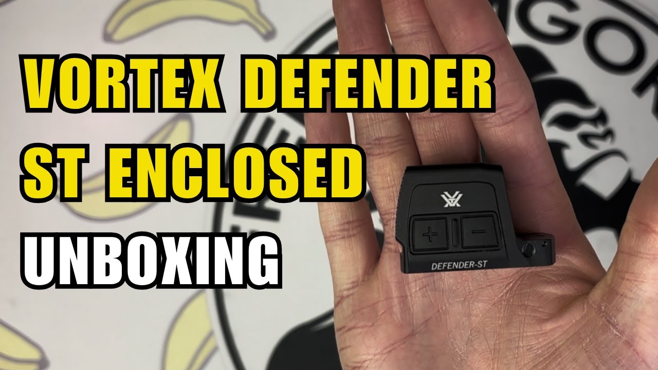 Vortex Defender ST Enclosed Red Dot Unboxing - Delta Point Pro ...
