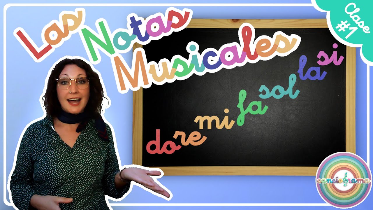 Aprende LAS NOTAS MUSICALES 🎵 de una manera divertida! Curso de Música ...