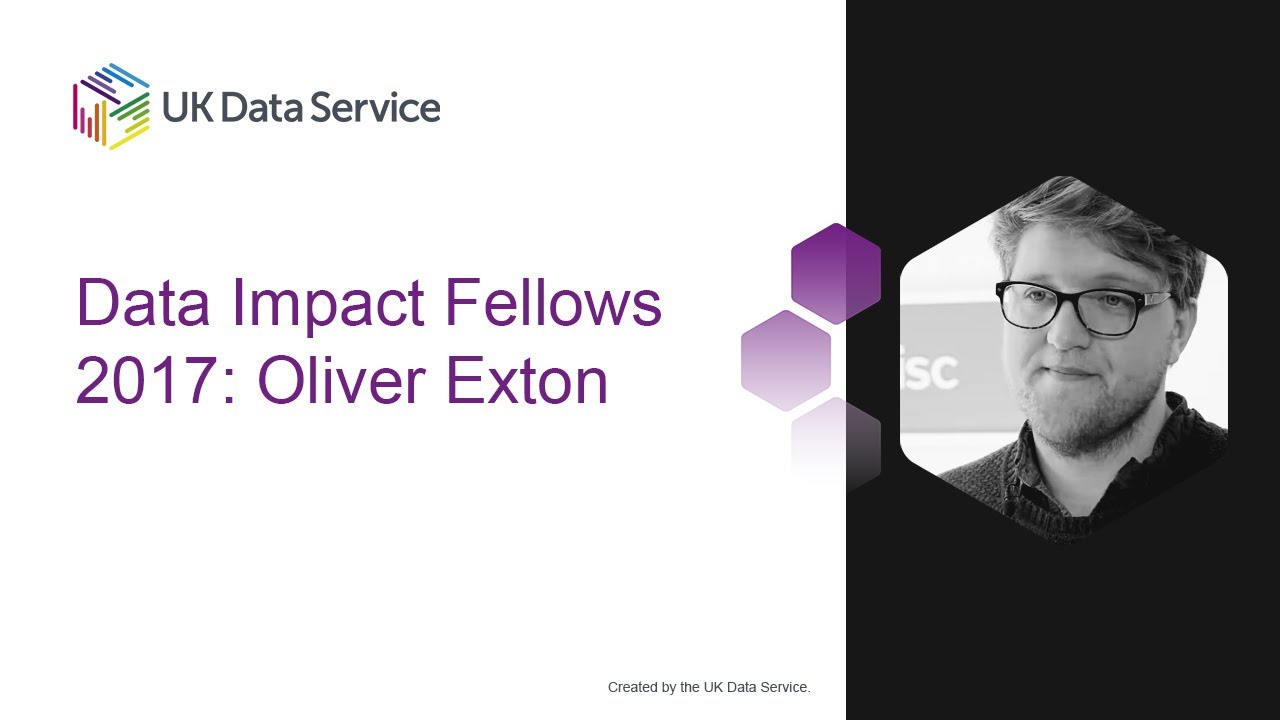 Data Impact Fellows 2017 - Oliver Exton - YouTube
