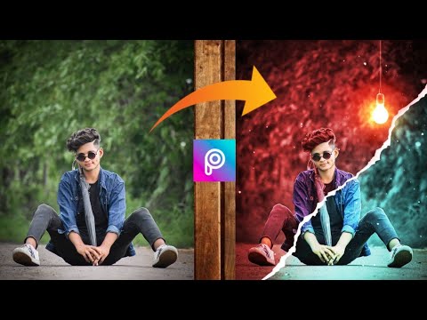 Top 2 collor dual tone creative photo editing / picsart app se dual ...