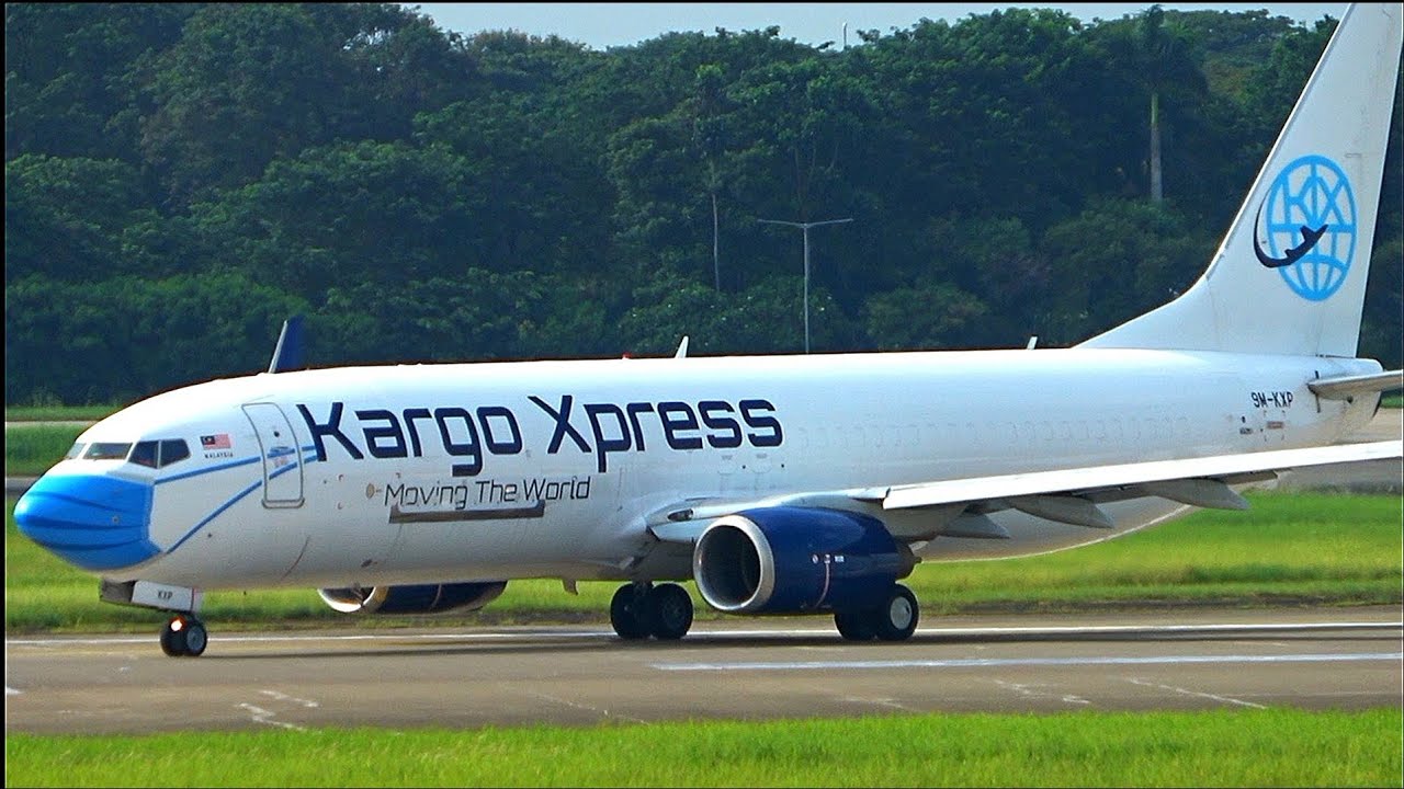 Jarang Bisa Dilihat .. Pesawat Kargo Pakai Masker Biru | Kargo Xpress ...