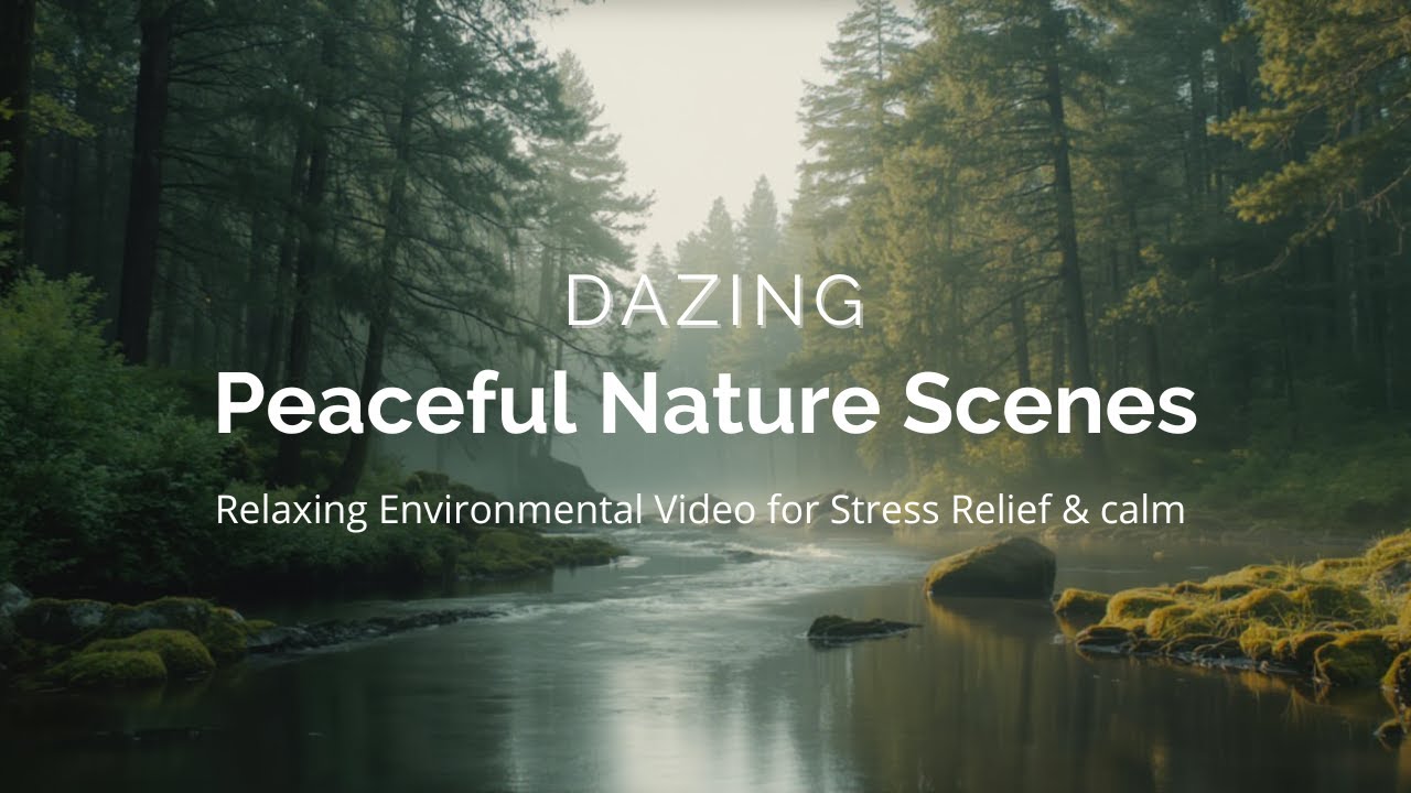 Peaceful Nature Scenes 🌱 | Relaxing Environmental Video for Stress ...