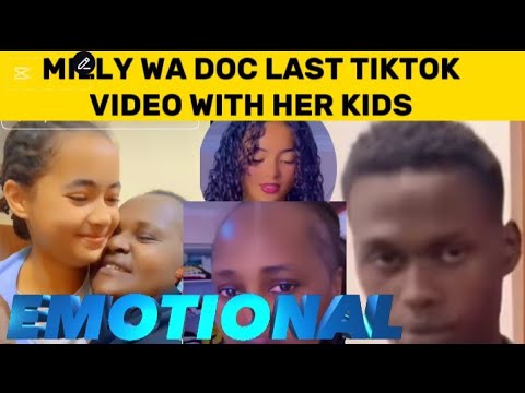 MILLY WA DOC LAST TIKTOK VIDEO ASKING FOR A VACATION BECAUSE OF HER S ...