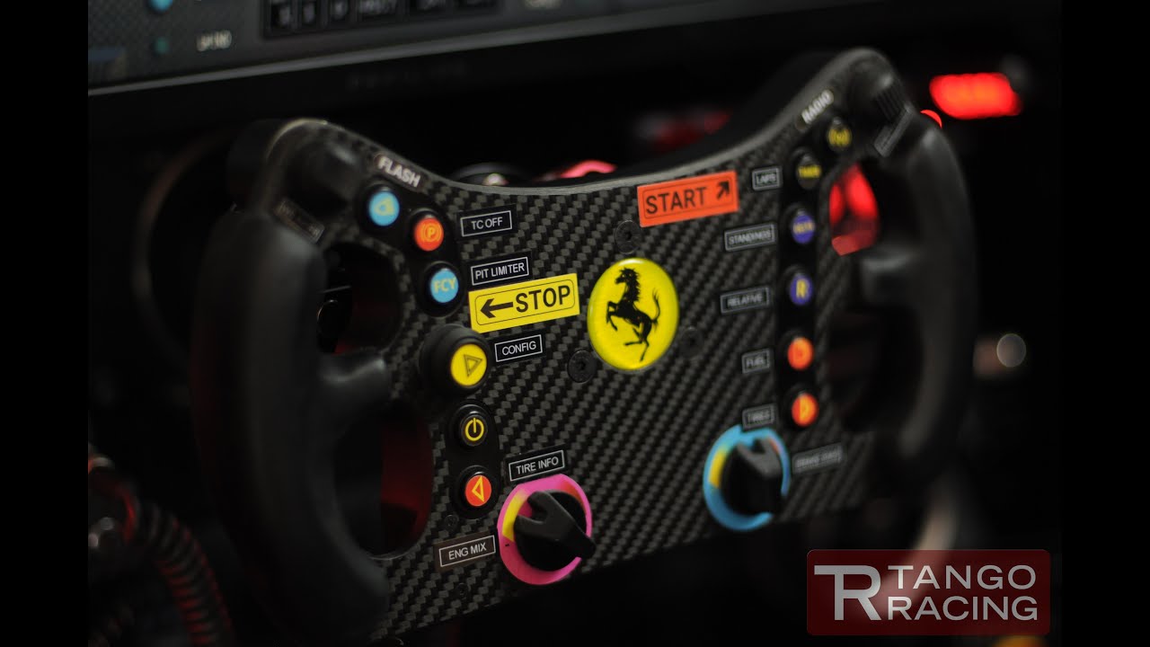 My Custom Order Ferrari 488 Replica TURN Racing Wheel finally arrived ...