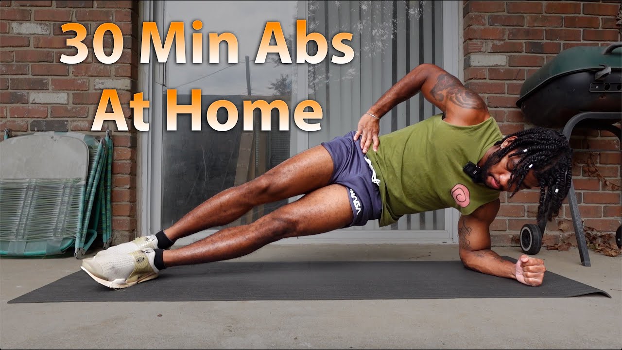 30 Minute At Home Core Workout - YouTube