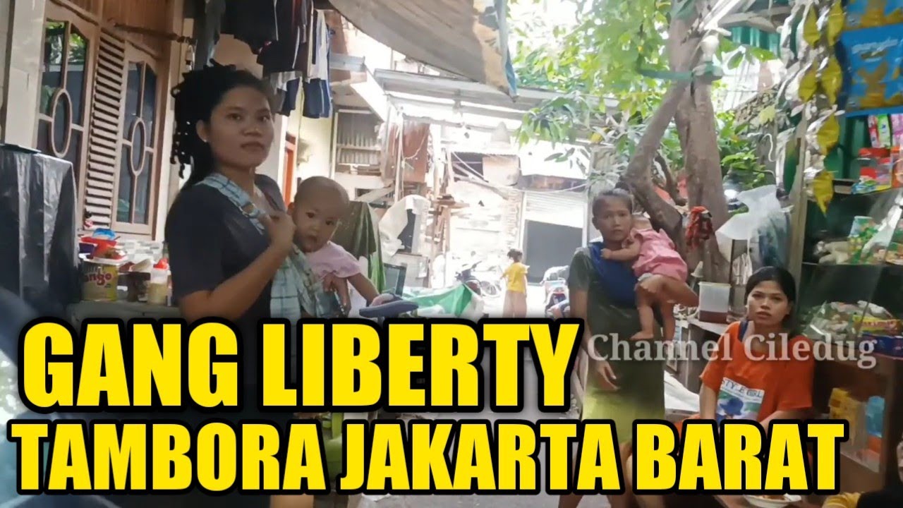 Suasana Jalan / Gang Liberty Tambora Jakarta Barat - YouTube