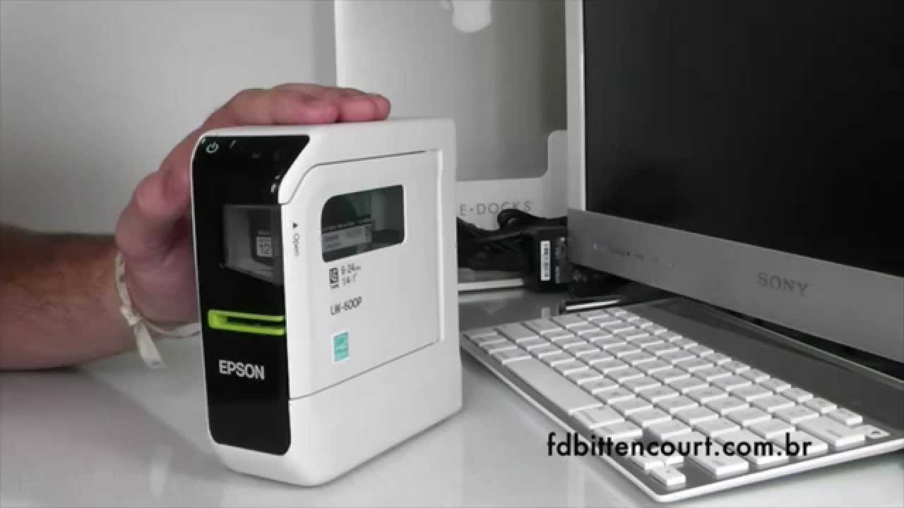 Review Epson LaberlPrinter LW-600P - YouTube