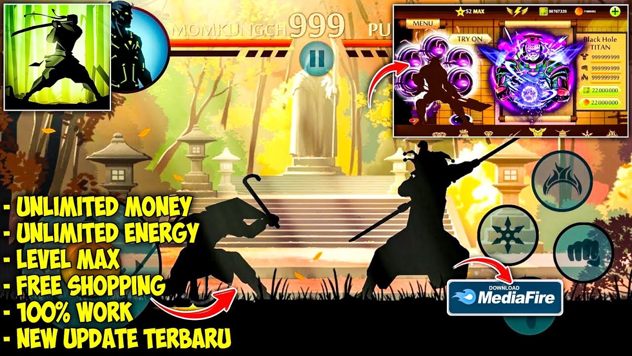 Shadow Fight 2 Mod Apk Terbaru 2024 - Unlimited Money And Level Max ...