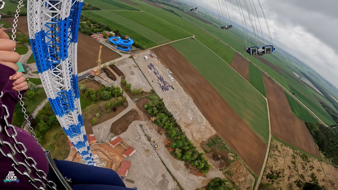 Allgäuflieger - POV - Skyline Park - Funtime - Star Flyer - YouTube