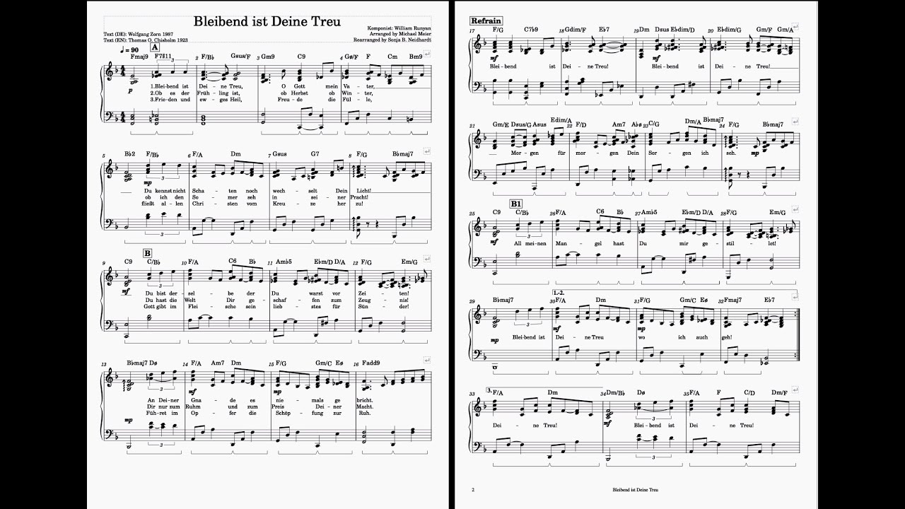 Bleibend ist Deine Treu - YouTube Music