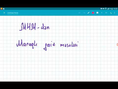 MHM Faiz (test 9,sual 1)